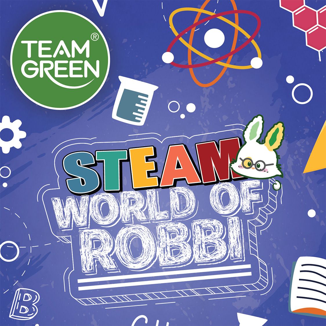 Enjoy 15% off to purchase any products of newly launch series “STEAM WORLD OF Robbi” @TEAM GREEN